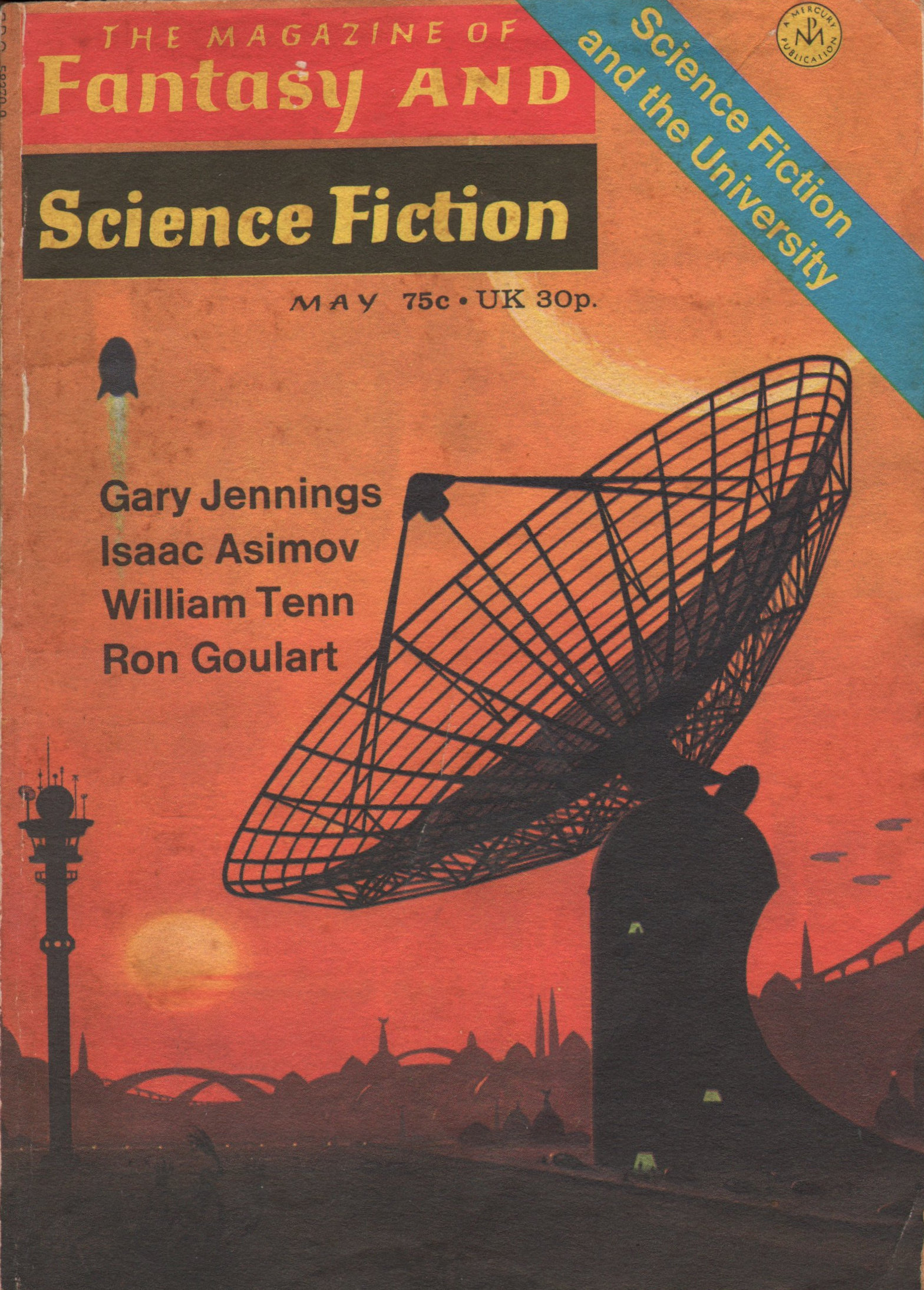 The Magazine of Fantasy and Science Fiction, May 1972 by Edward L ...