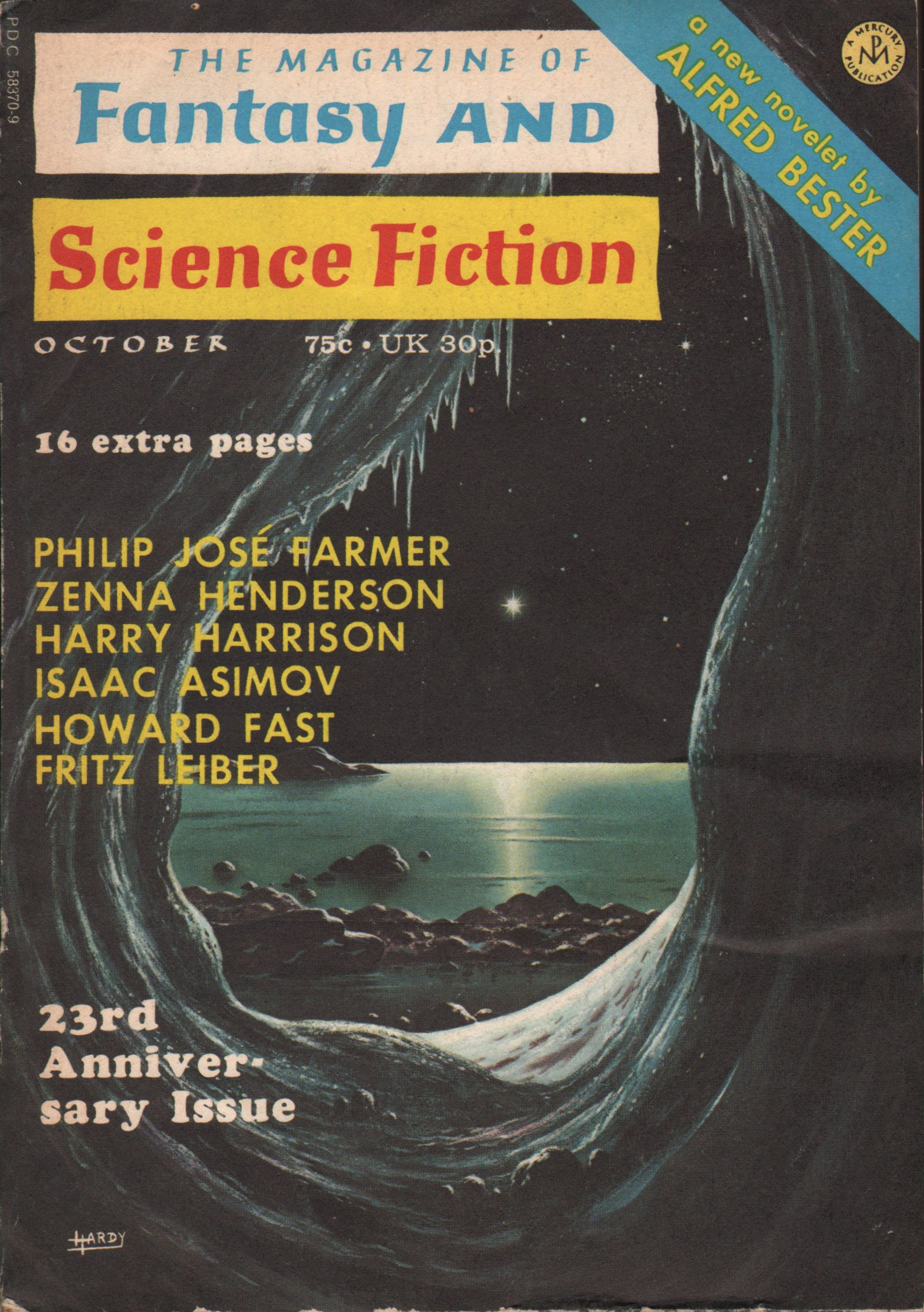 The Magazine of Fantasy and Science Fiction, October 1972 by Edward L ...