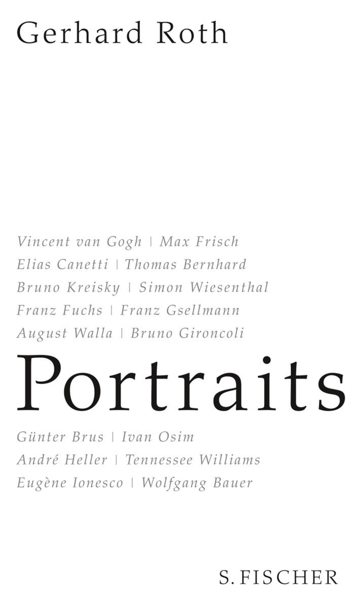 Portraits by Gerhard Roth | Goodreads
