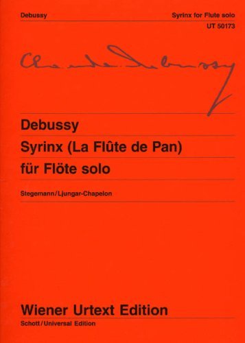 SYRINX FL. FLUTE TRAVERSIERE by Claude Debussy | Goodreads