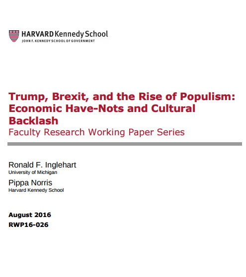 Trump, Brexit, and the Rise of Populism: Economic Have-Nots and ...