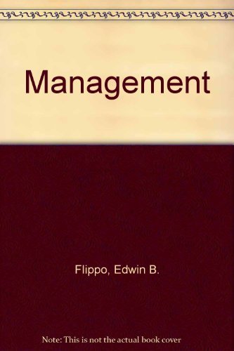 Management by Edwin B. Flippo | Goodreads