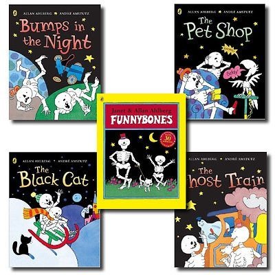 Funny Bones 8 Books Set Collection By Janet and Allan Ahlberg by Allan ...