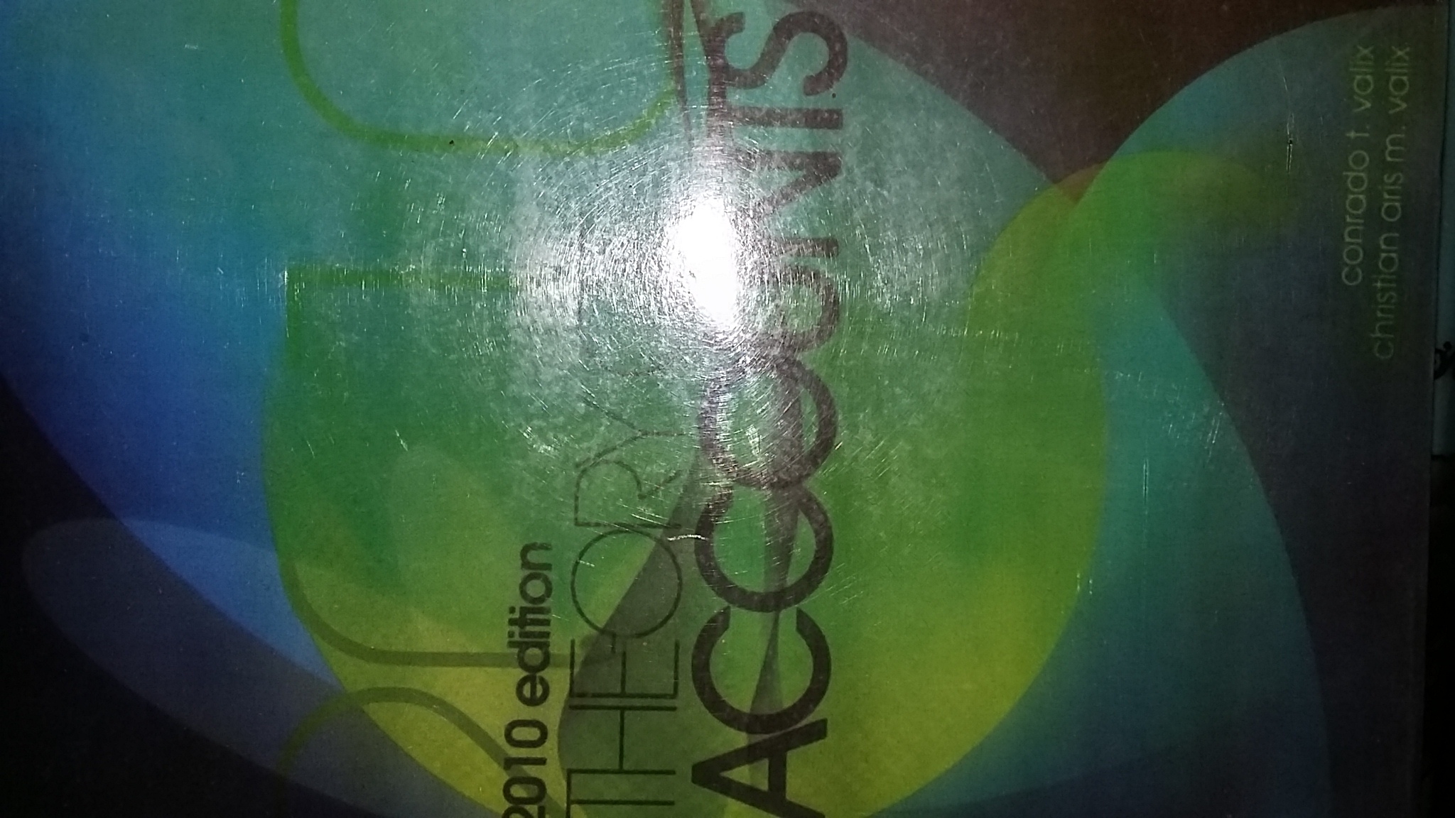 Theory of Accounts by Conrado T. Valix | Goodreads