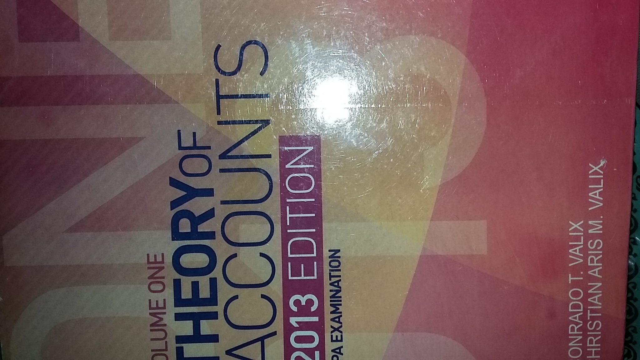 Theory of Accounts Volume One (Includes SMEs) by Conrado T. Valix ...