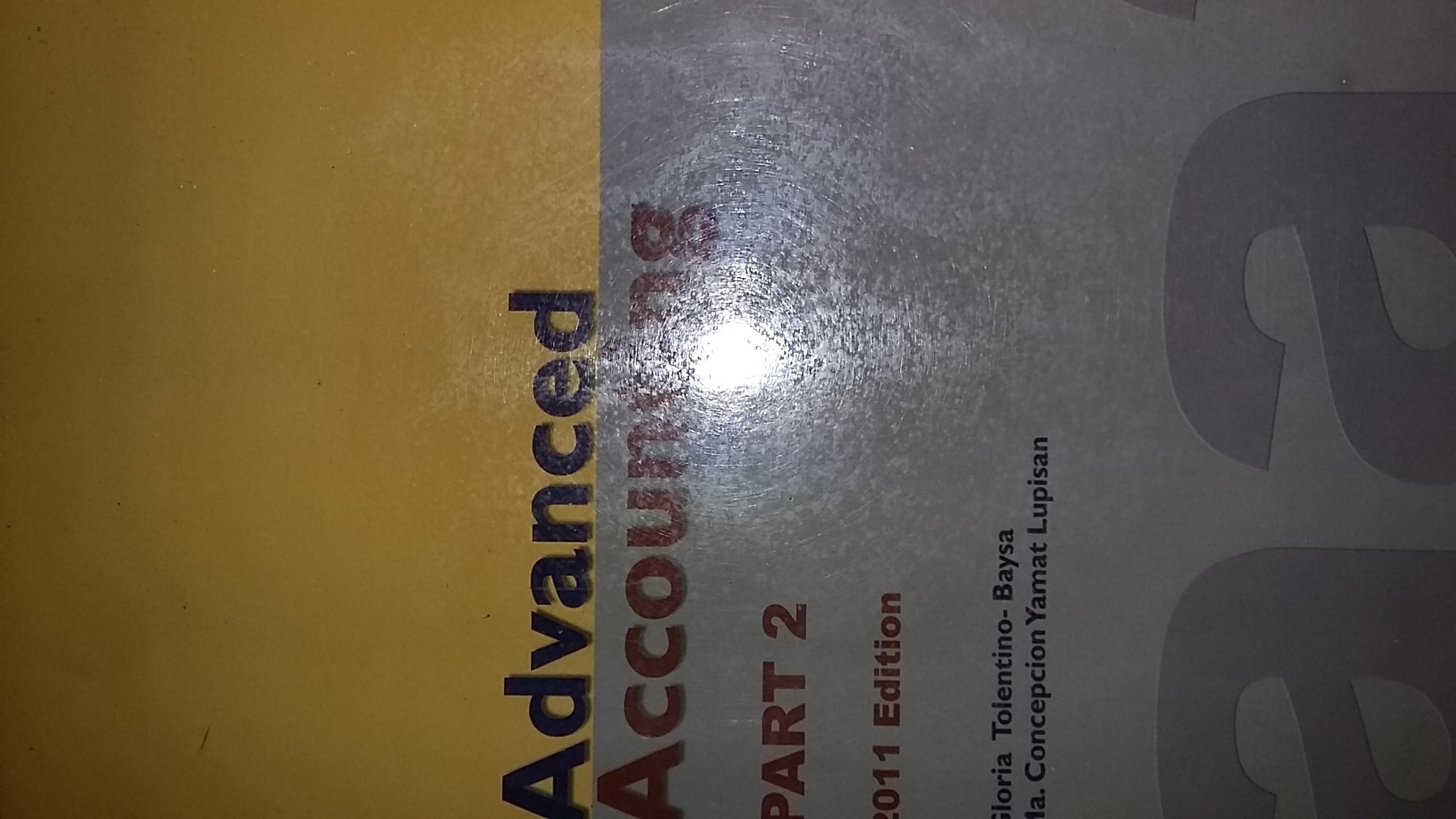 Advanced Accounting Part 2 by Gloria Tolentino-Baysa | Goodreads