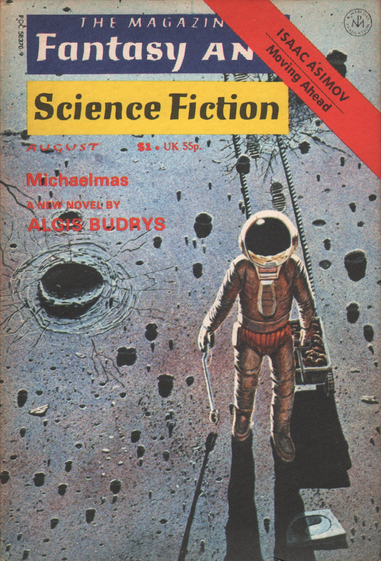 The Magazine of Fantasy and Science Fiction, August 1976 by Edward L ...