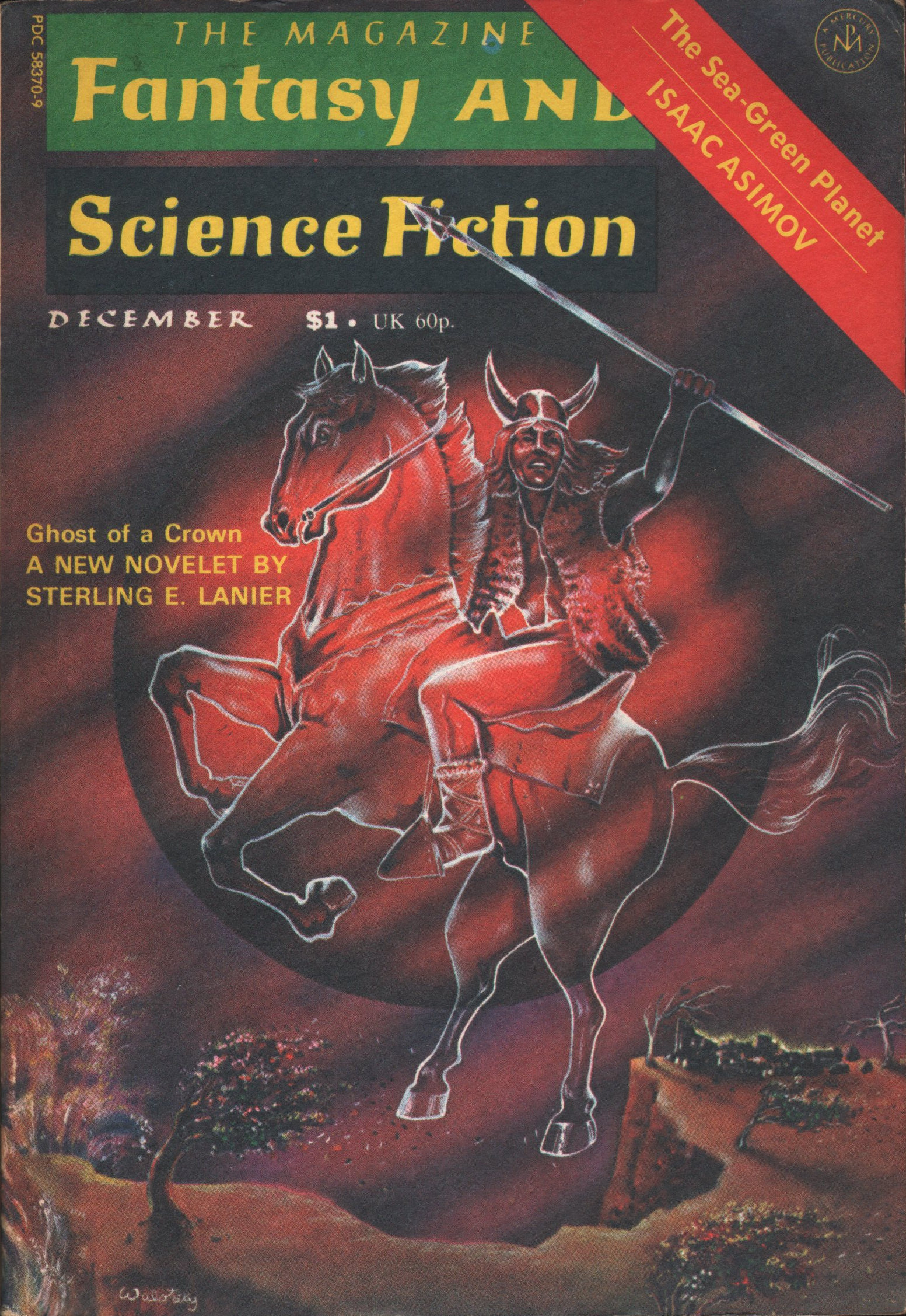 The Magazine of Fantasy and Science Fiction, December 1976 by Edward L ...