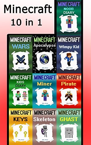 Minecraft: Book Minecraft Bundle of 10 in 1 by Billy Miner | Goodreads