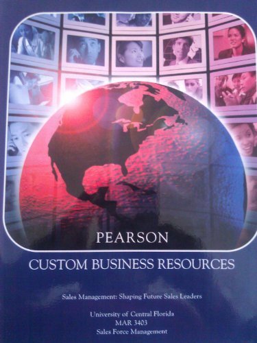 Pearson Custom Business Resources by John F. Tanner | Goodreads