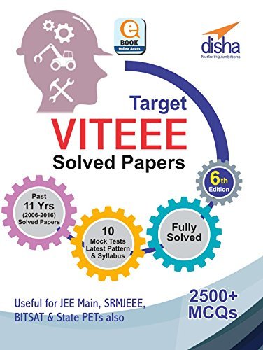 Target VITEEE (11 yrs Solved Papers, 2006-2016 + 10 Mock Tests) 6th ...