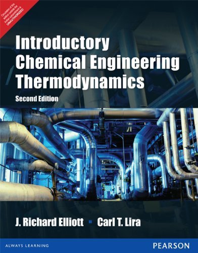 Introductory Chemical Engineering Thermodynamics, 2Nd Edition by ...