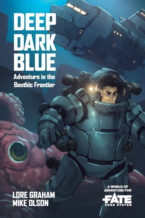 Deep Dark Blue - A World of Adventure for Fate Core by Lore Graham ...