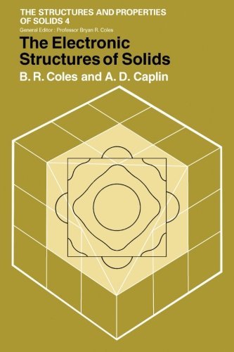 The Electronic Structures of Solids by B.R. Coles | Goodreads