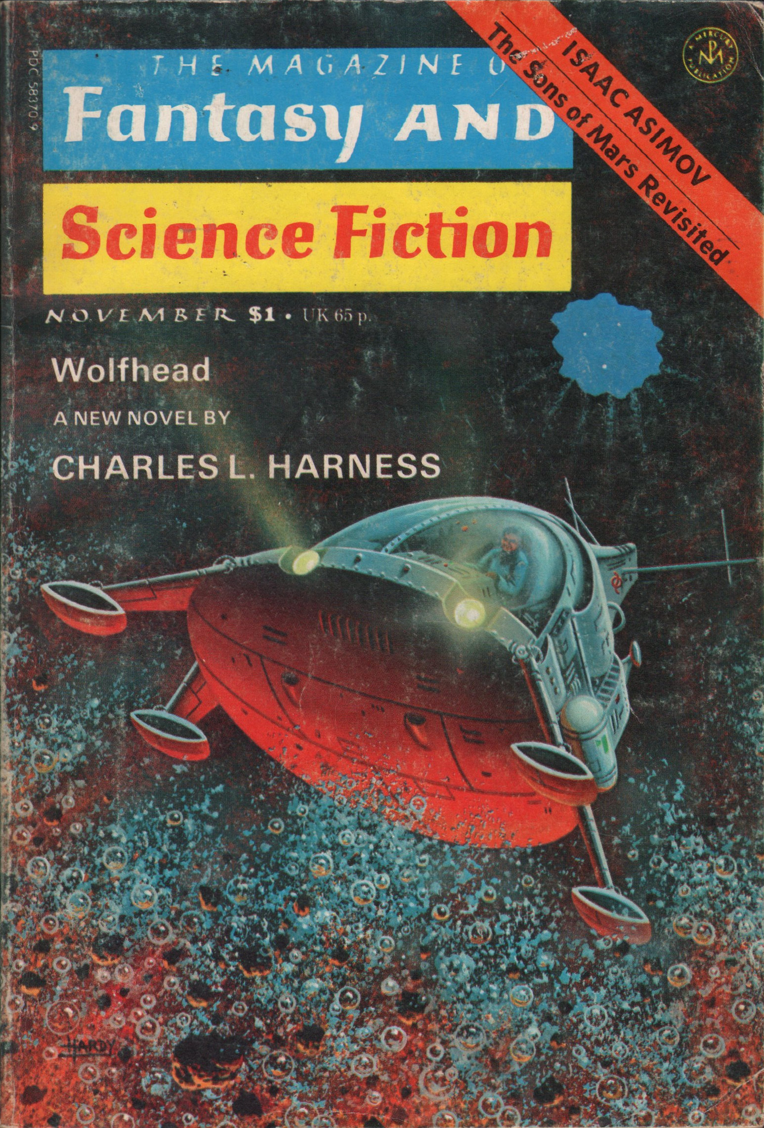 The Magazine of Fantasy and Science Fiction, November 1977 by Edward L ...