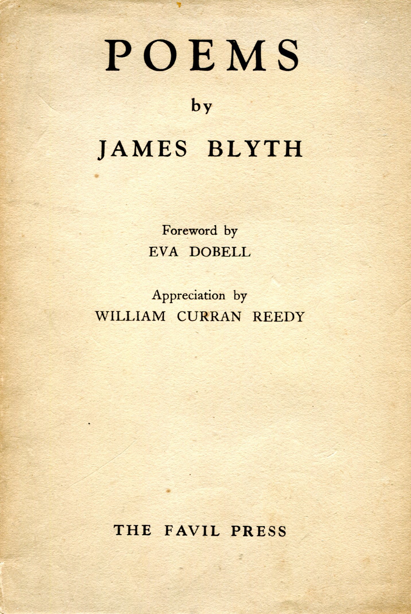 Poems by James Blyth | Goodreads