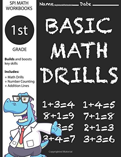 1st Grade Basic Math Drills: Builds and Boosts Key Skills Including ...
