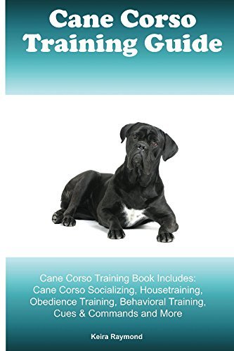 Cane Corso Training Guide Cane Corso Training Book Includes: Cane Corso ...