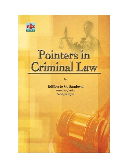 Pointers in Criminal Law by Edilberto G. Sandoval | Goodreads