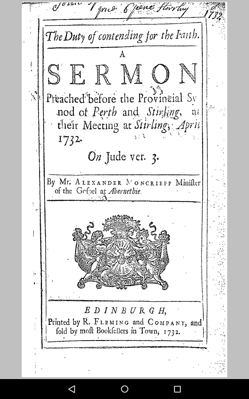 The Duty of Contending for the Faith by Alexander Moncrieff | Goodreads