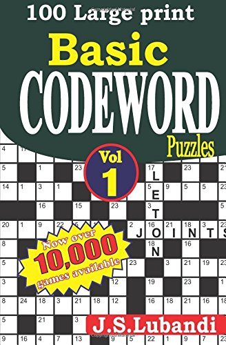 100 Large print Basic Codeword puzzles by J.S. Lubandi | Goodreads