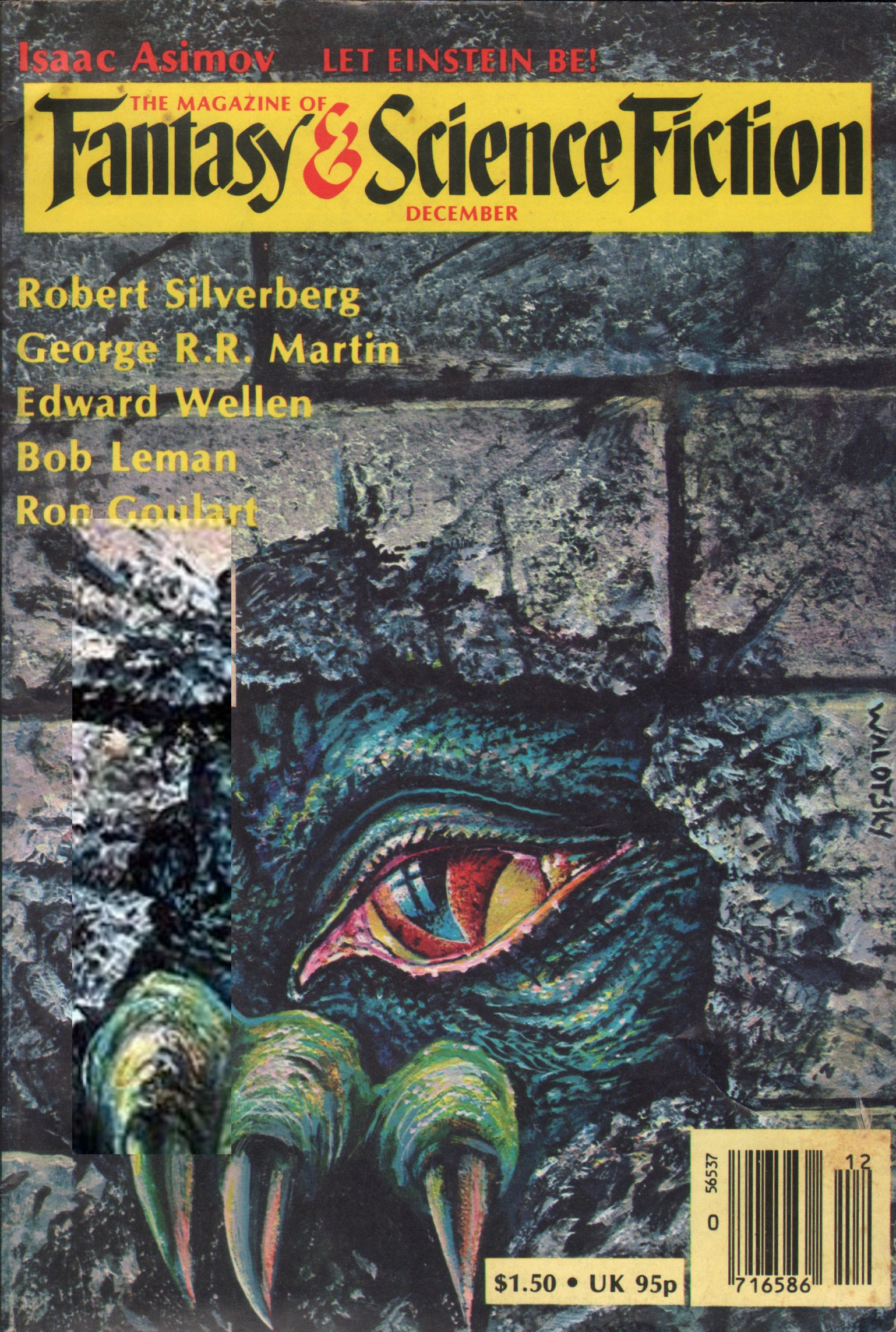 The Magazine of Fantasy & Science Fiction, December 1981 by Edward L ...