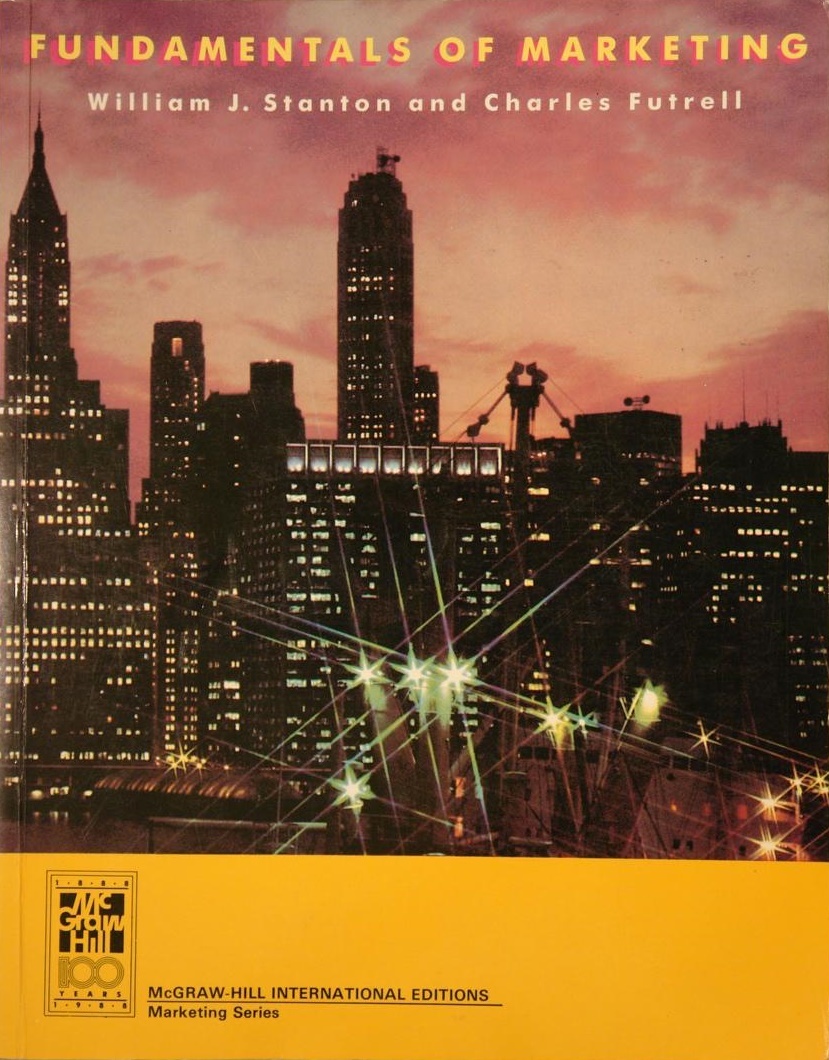 Fundamentals of marketing by William J. Stanton | Goodreads