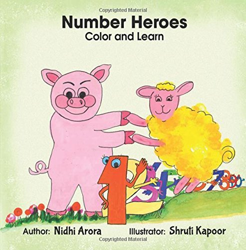 Number Heroes - Color and Learn: Learn numbers the creative way by ...