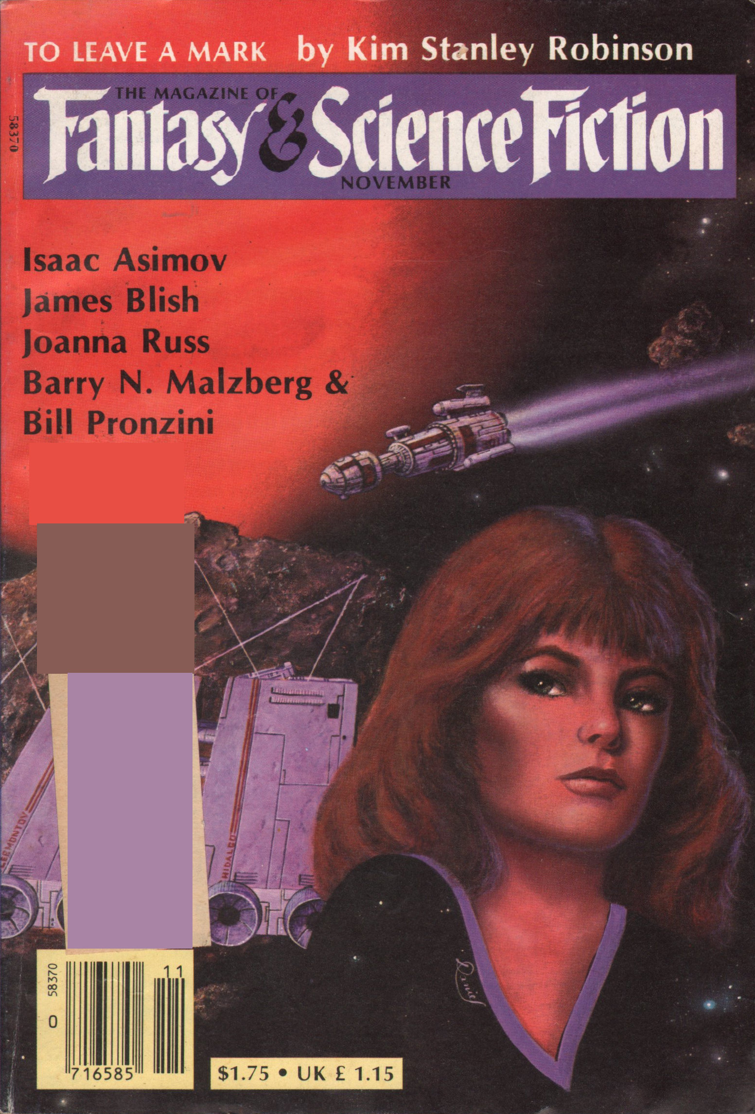 The Magazine of Fantasy & Science Fiction, November 1982 by Edward L ...