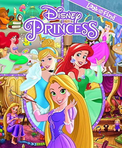 Disney Princess - Look and Find - PI Kids by Phoenix International ...