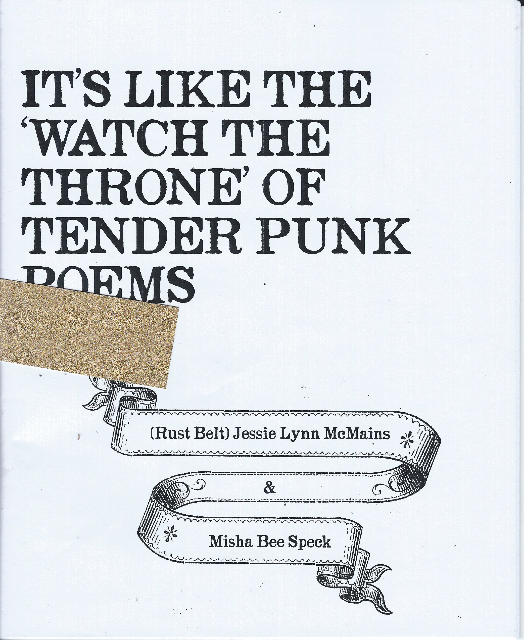 It's Like The 'Watch The Throne' Of Tender Punk Poems by Jessie Lynn ...