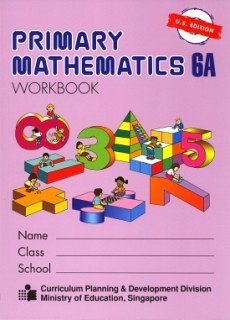 Primary Mathematics 6A Workbook U.S. Edition by singapore-marshall ...