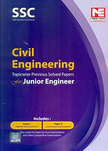 SSC Civil Engineering Solved Paper For Junior Engineer by Made Easy ...