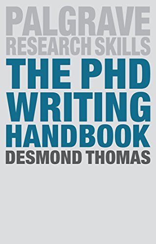 The PhD Writing Handbook by Desmond Thomas | Goodreads