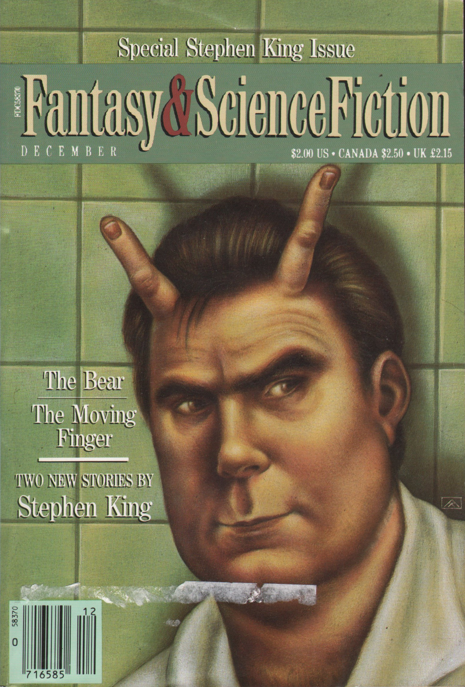 The Magazine of Fantasy & Science Fiction, December 1990 by Edward L ...