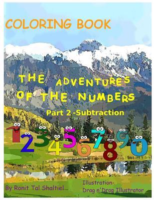 Coloring book - The adventures of the numbers: Subtraction by Ronit Tal ...