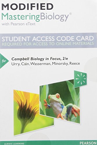 Campbell Biology in Focus [with Modified MasteringBiology Code] by Lisa ...