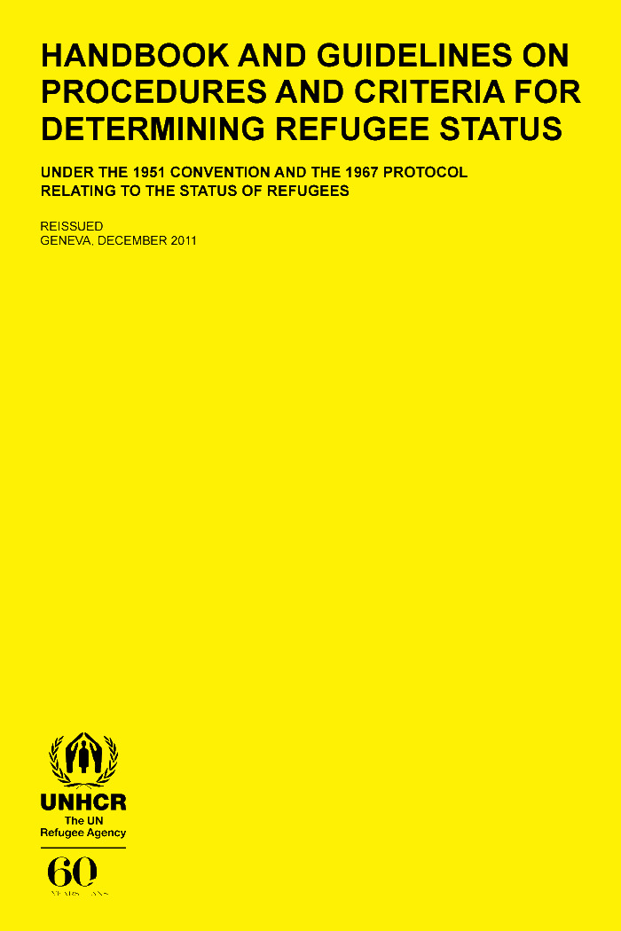 UNHCR Handbook and Guidelines on Procedures and Criteria for ...