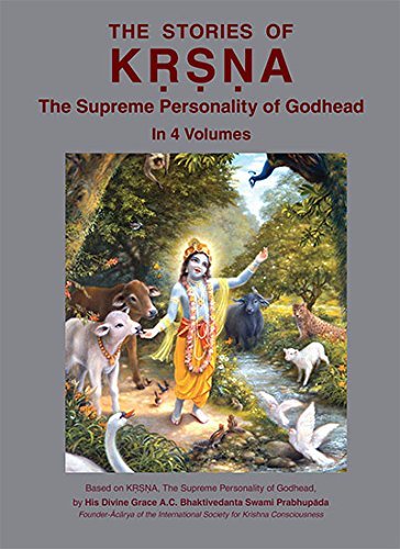 The Stories of Krishna (In 4 Vol.) (Childrens book) Hardcover – Box set ...