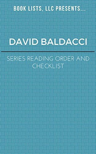 David Baldacci Series Order and Checklist by Book Lists LLC | Goodreads