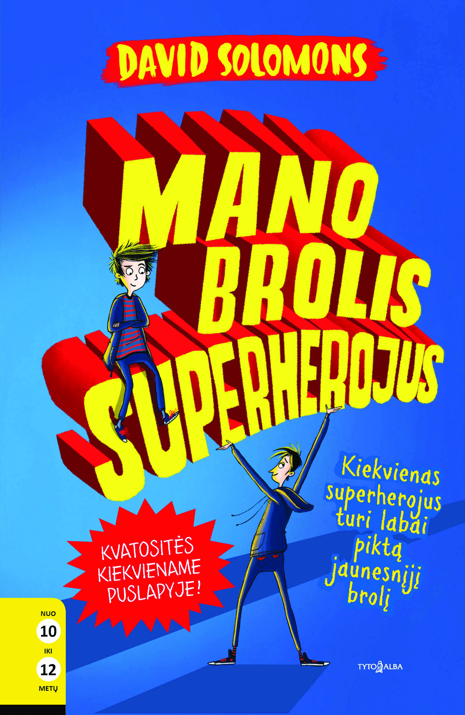Mano brolis superherojus by David Solomons | Goodreads