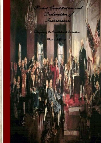 Pocket Constitution and Declaration of Independence by Founding Fathers ...