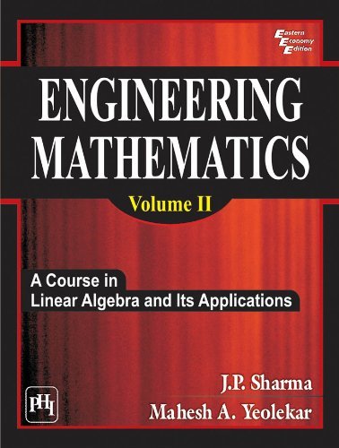 ENGINEERING MATHEMATICS VOLUME II by J.P. Sharma | Goodreads