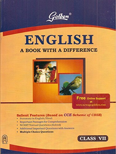 Golden English: A Book Wih a Difference, Class 7: A Book with a ...