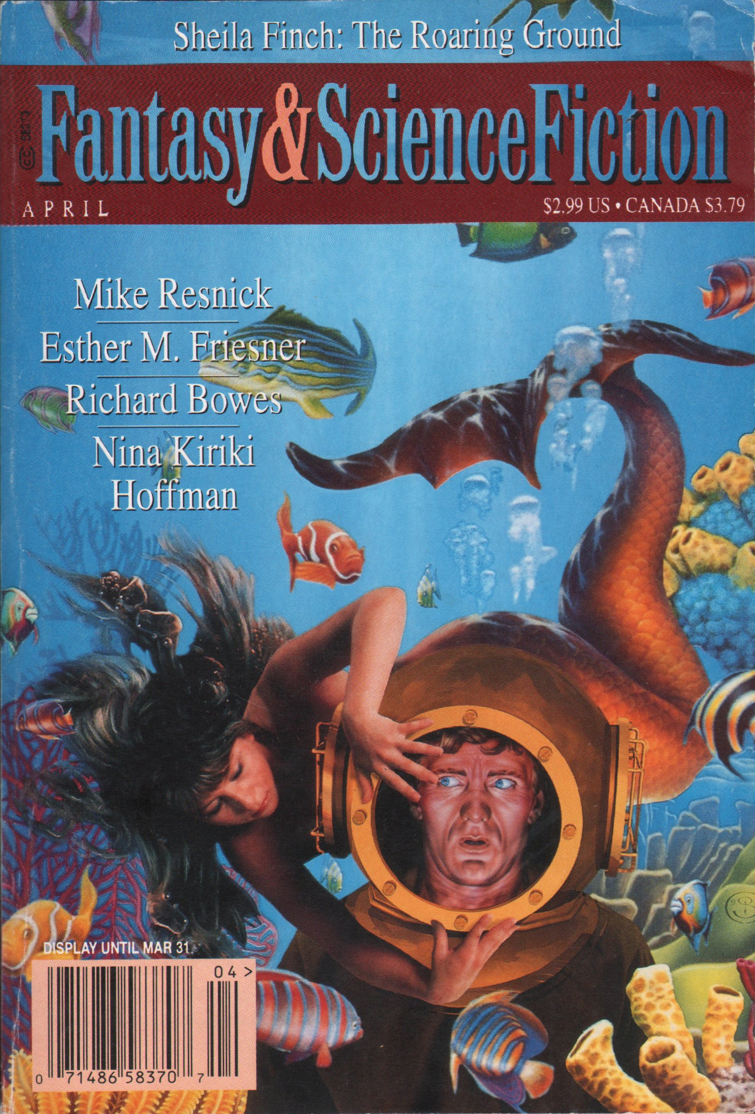 The Magazine of Fantasy & Science Fiction, April 1997 by Kristine ...