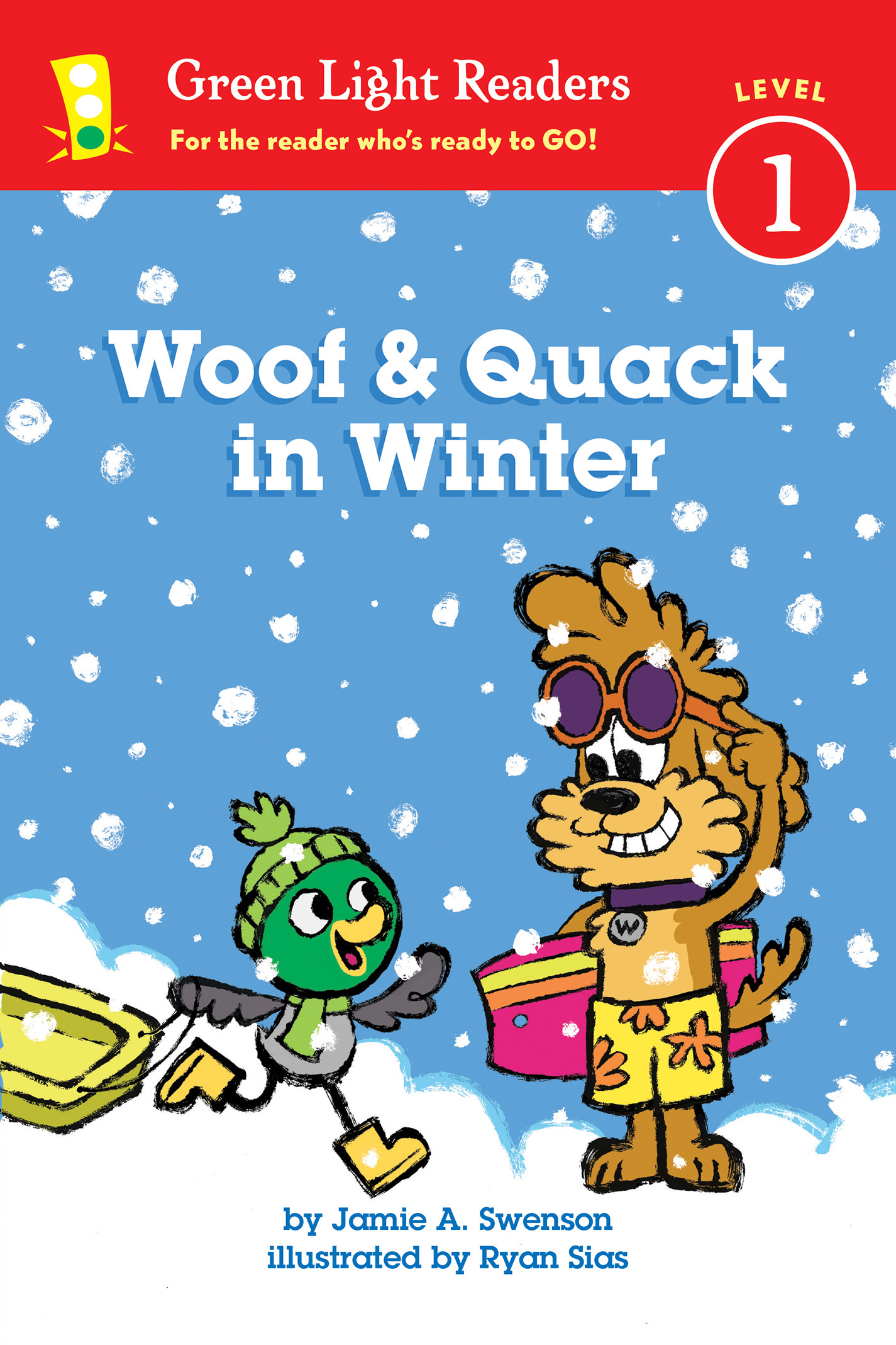 Woof and Quack in Winter (Reader): A Winter and Holiday Book for Kids ...