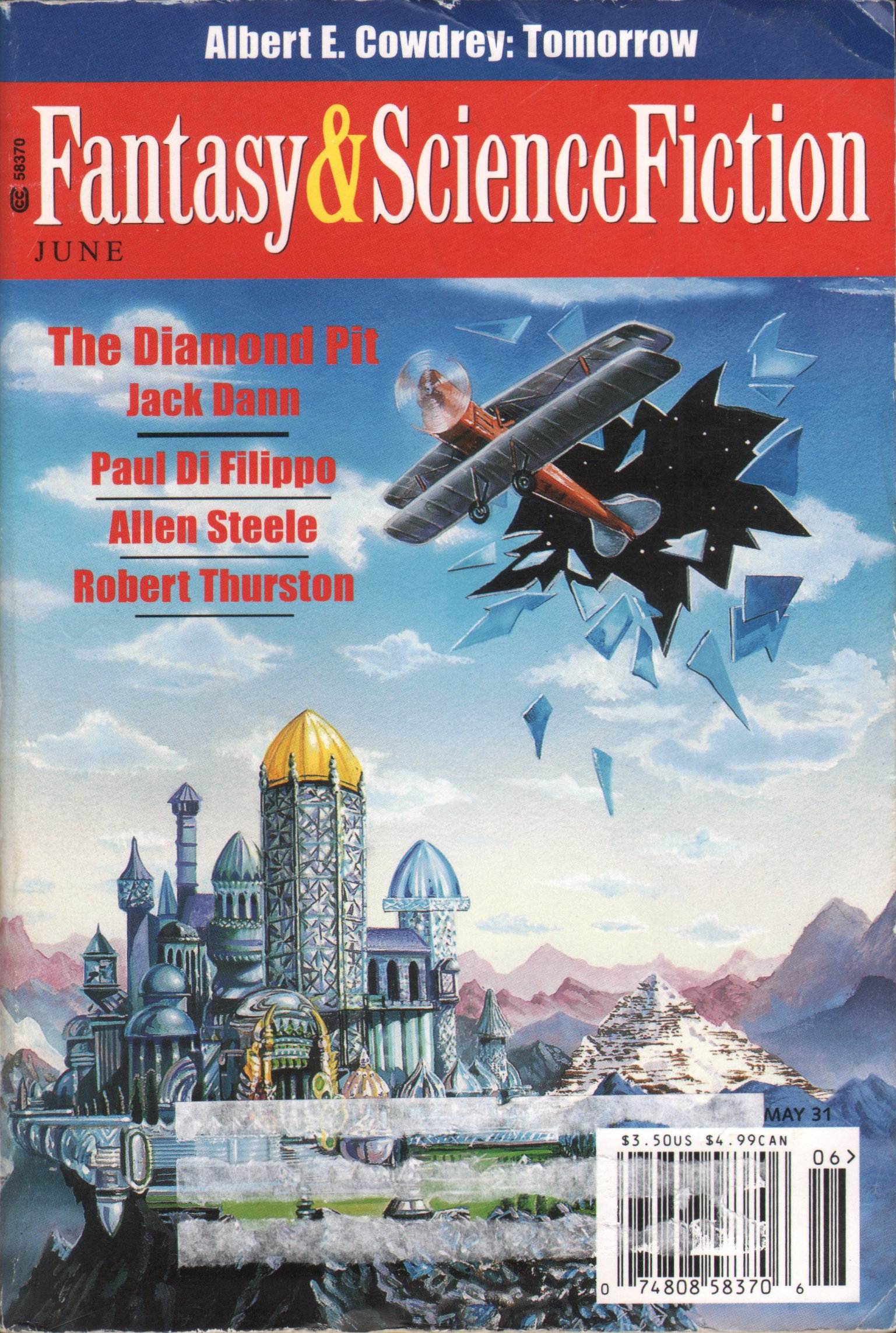 Fantasy & Science Fiction, June 2001 by Gordon van Gelder | Goodreads