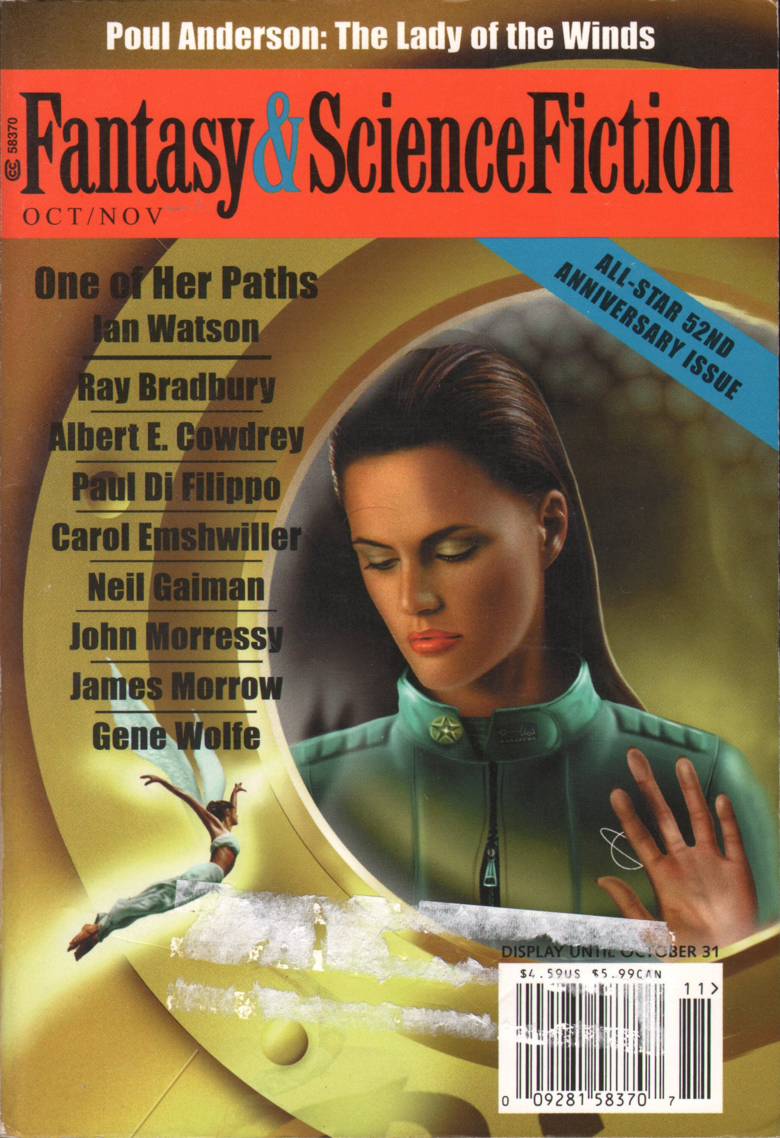 The Magazine of Fantasy & Science Fiction, October/November 2001 by ...