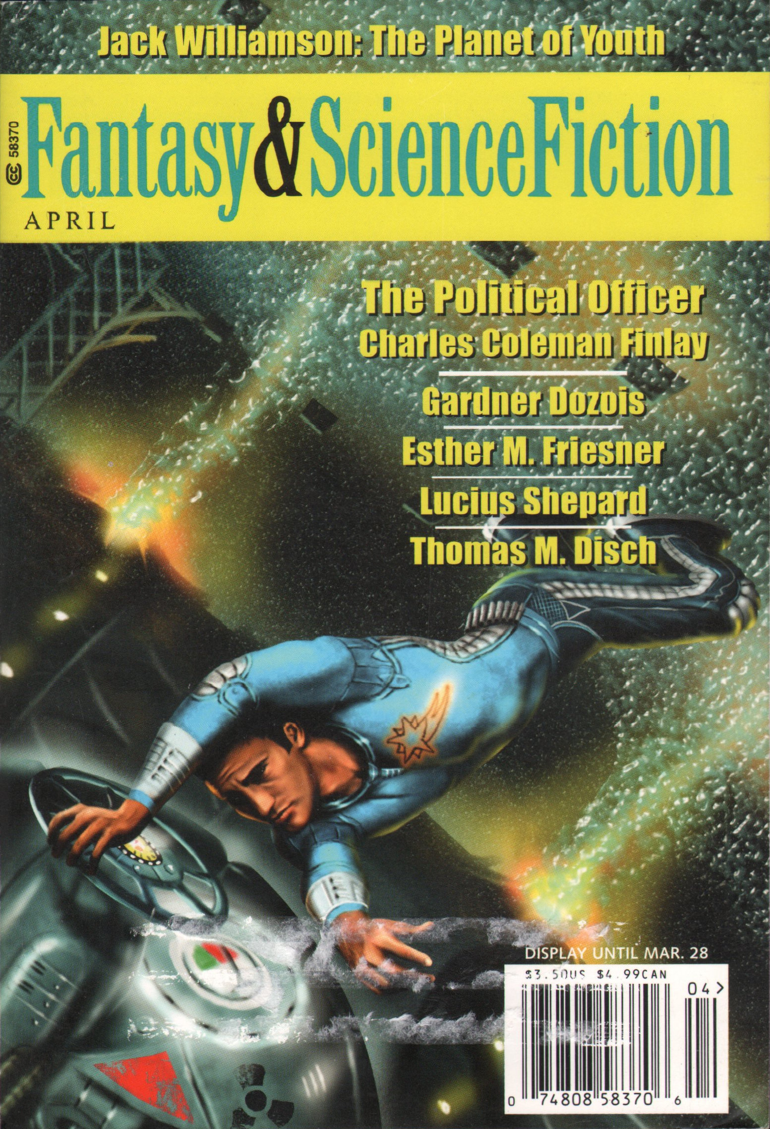 Fantasy & Science Fiction, April 2002 by Gordon van Gelder | Goodreads
