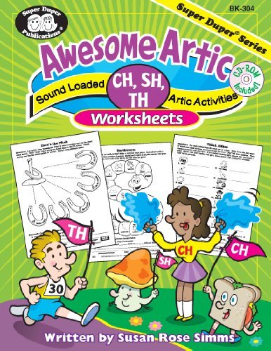 Awesome Artic Sound Loaded CH, SH, Th Artic Activities Worksheets by ...